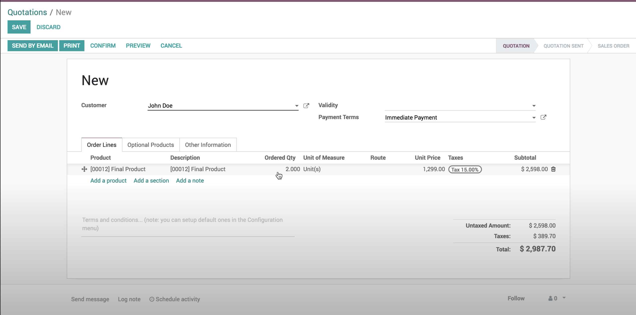 Odoo ERP Software Overview